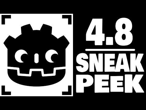 Godot 4.8 Sneak Peek! 👀