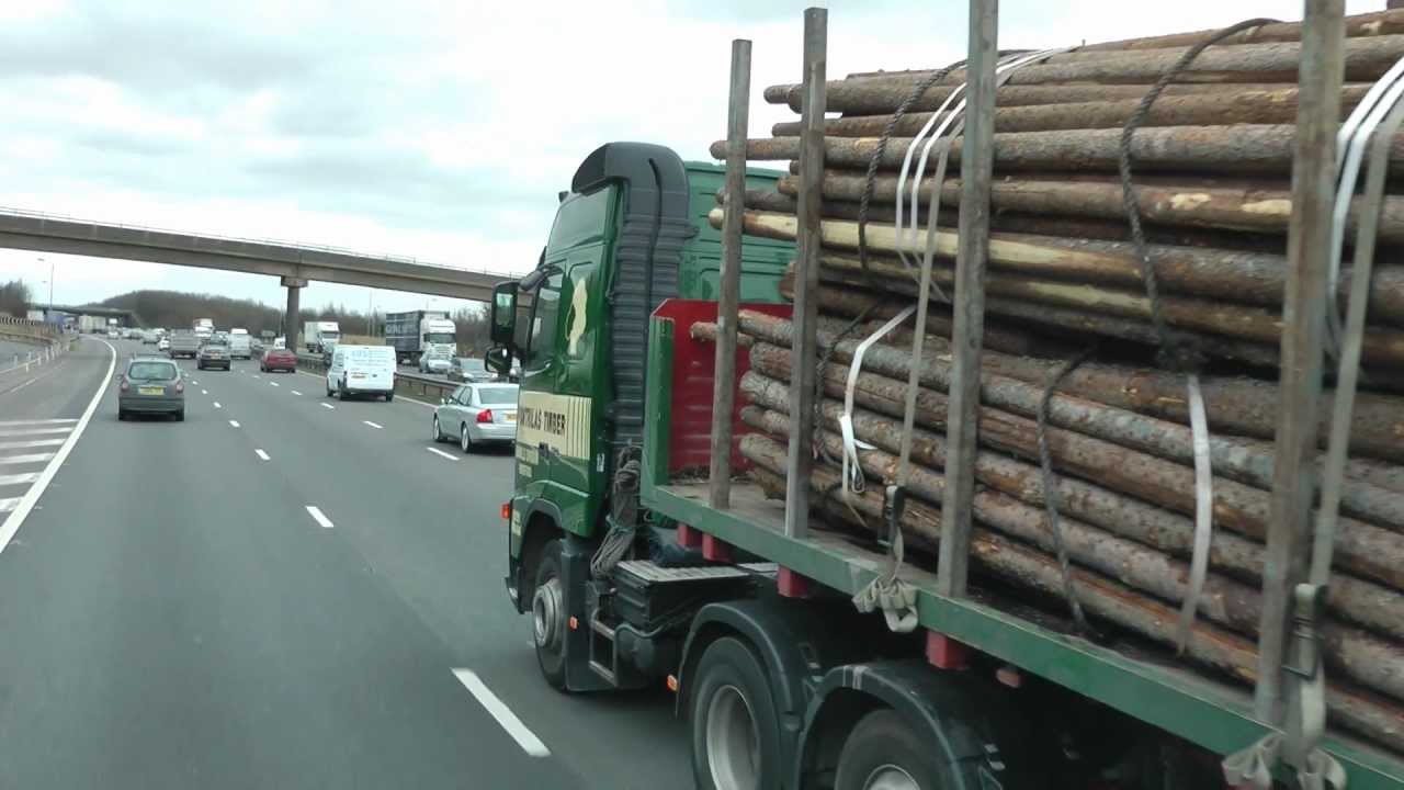 Pontrilas Timber Volvo WX58OTE - YouTube