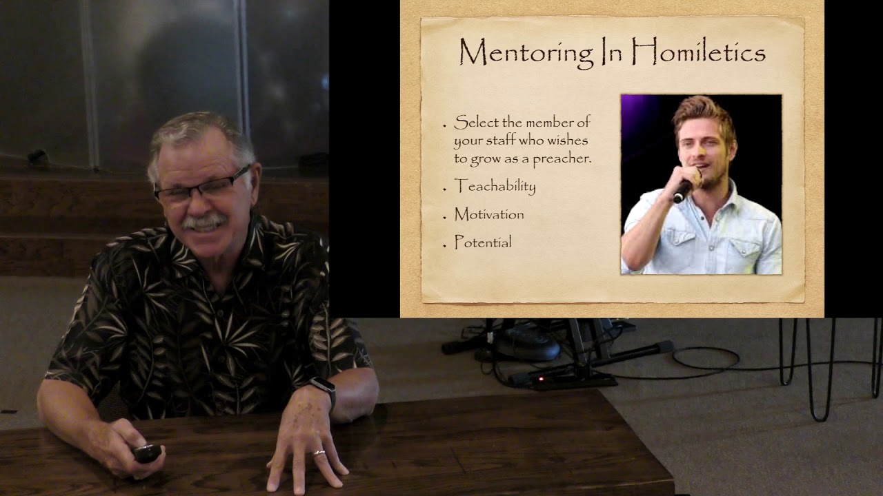 Mentoring in Homiletics, Dr. Roger Raymer - YouTube