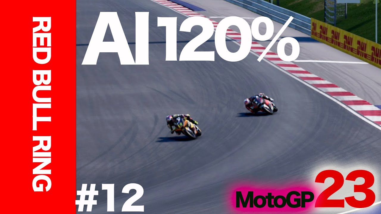 MotoGP23 AI120% キャリアモード 第12話 Moto2 REDBULL - YouTube