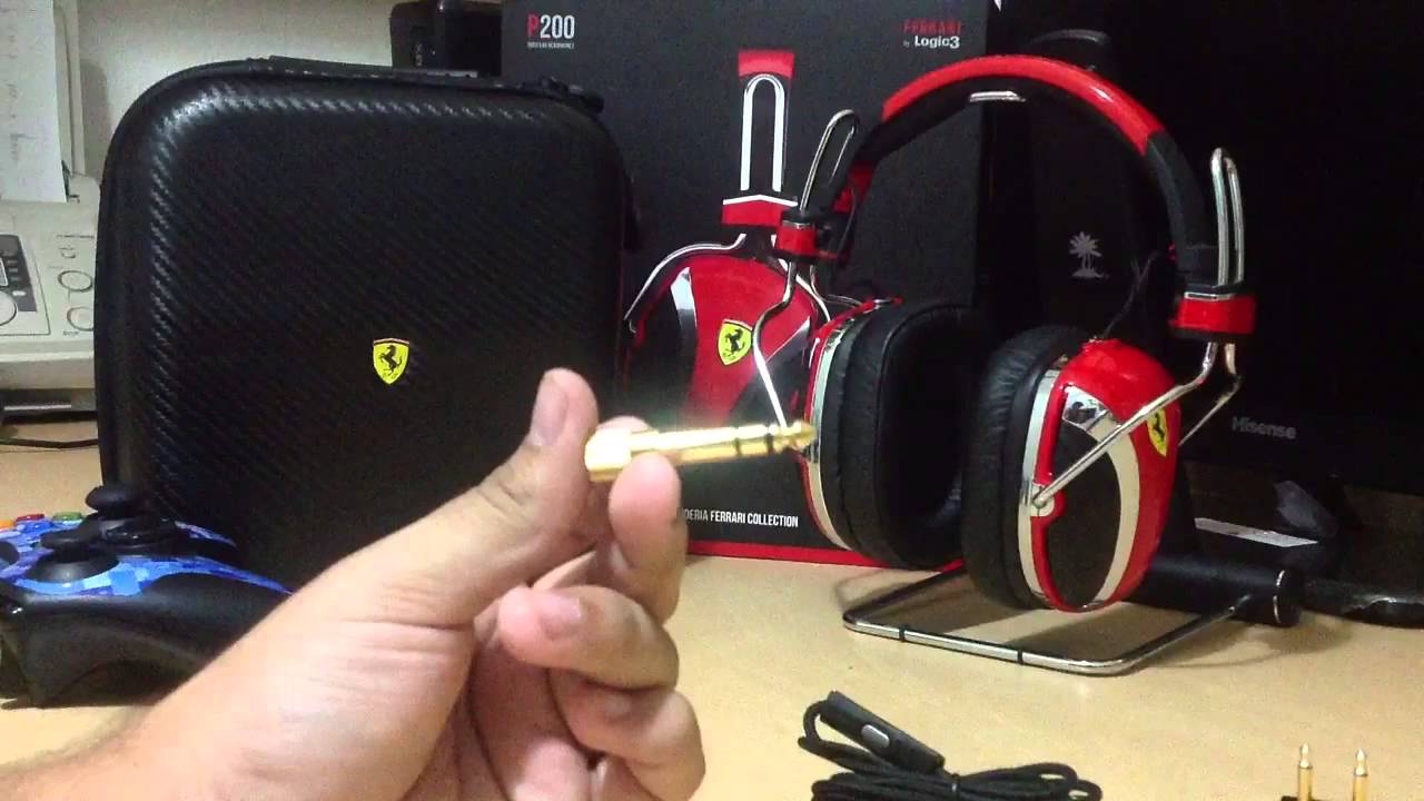 Ferrari P200 headphones review - YouTube