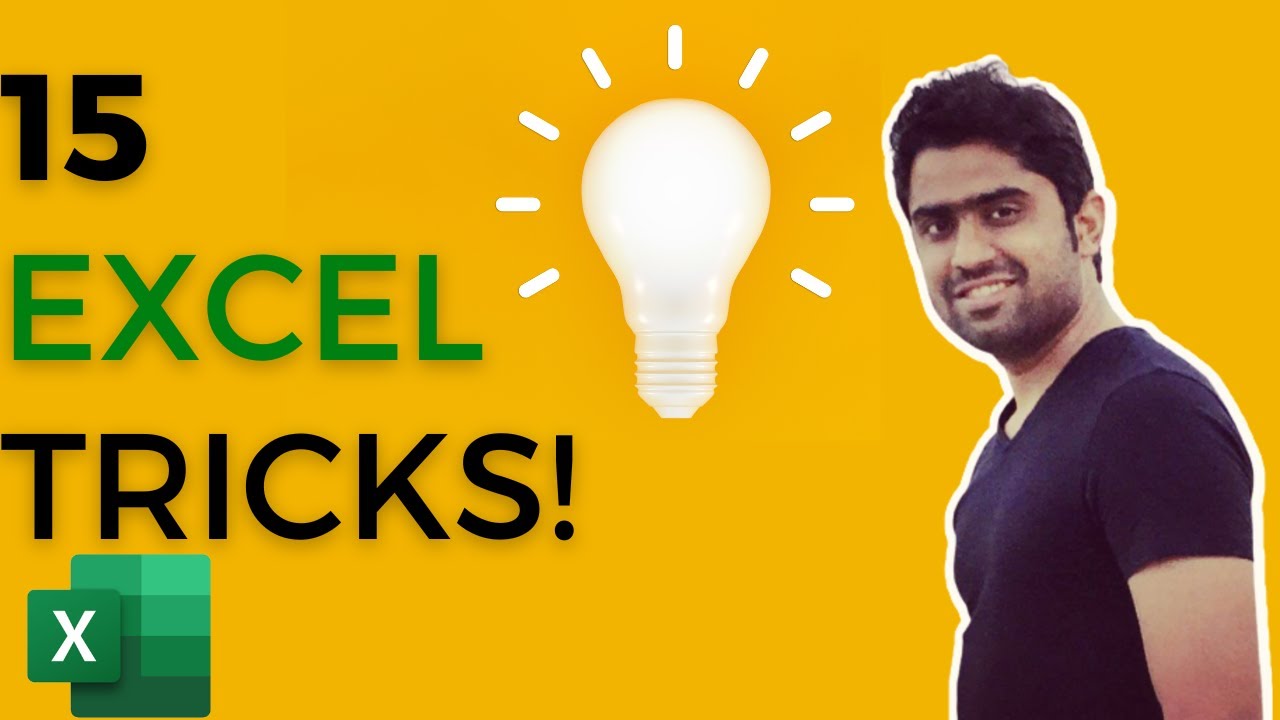 🔥15 Amazing Excel Tricks - YouTube