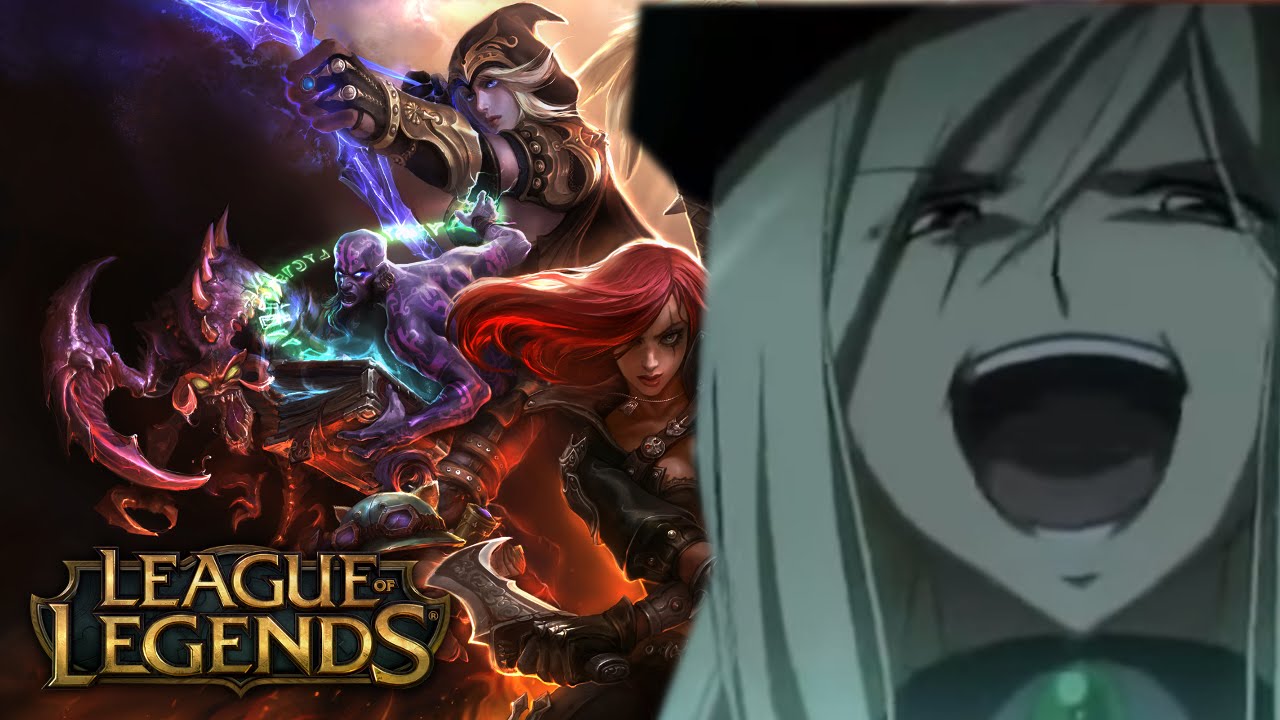 League of Legends Evil Anime Woman Laugh - YouTube