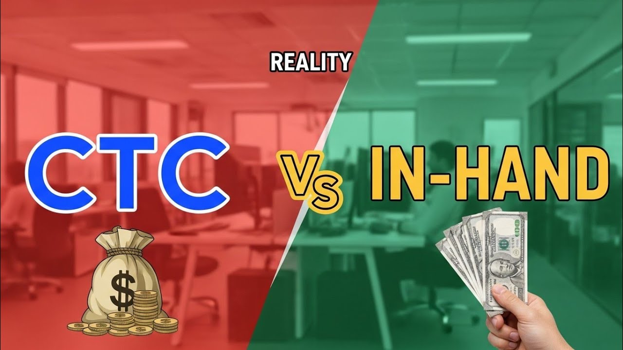 CTC vs In-Hand Salary: The Reality | #story #zarave - YouTube