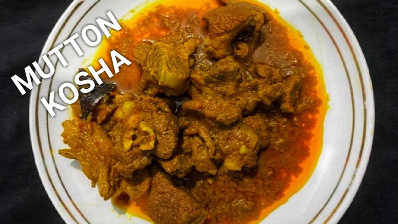 Mutton Kosha Recipe - YouTube