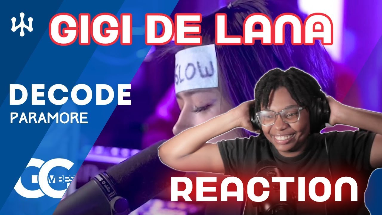 FIRST TIME REACTION| GIGI DE LANA- DECODE PARAMORE COVER ( I can't believe what I am hearing ...