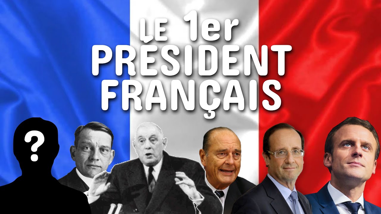 LE 1ER PRÉSIDENT DE LA RÉPUBLIQUE FRANÇAISE - YouTube