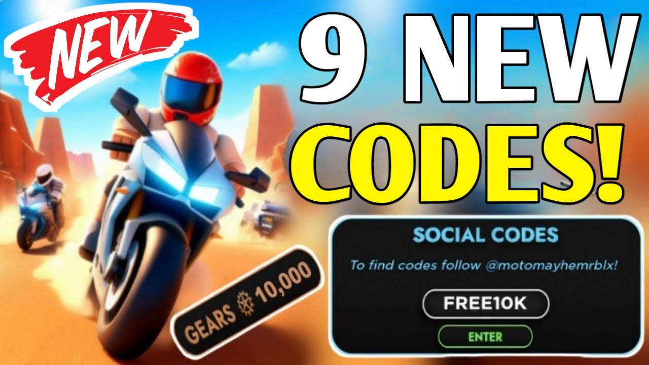 ️NEW BIKES ️ ALL WORKING CODES FOR MOTORCYCLE MAHYEM 2024 - ROBLOX ...