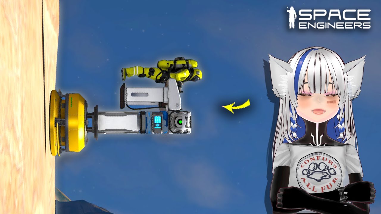 This Cliff Hugger Device is Totally not Silly, Space Engineers - YouTube