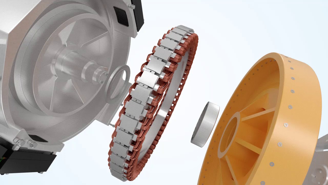 Monadrive - MCB series - Gearless Machines - YouTube