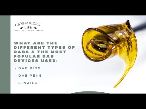 What Are The Different Types of Dabs? Dabbing Cannabis Concentrates 101 ...