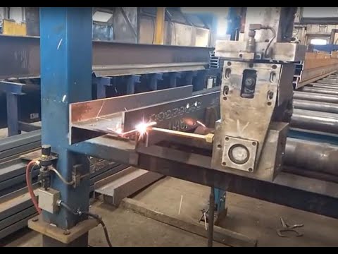 AMTEK BC4048-5STP Oxy Fuel Robotic Coping Machine - YouTube