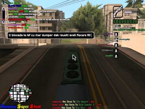 SAMP Romania super stunt server events - YouTube