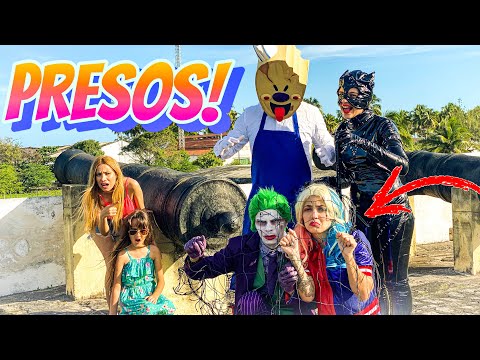 CONSEGUIMOS RESGATAR A ARLEQUINA E O CORINGA DAS GARRAS DA MULHER GATO E DO SORVETEIRO DO MAL?