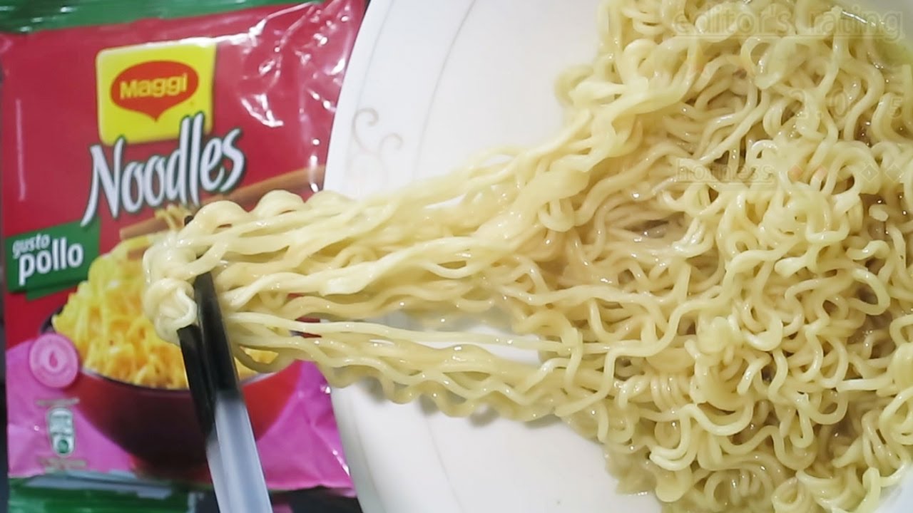 No.6659 Maggi (Italy) Noodles Gusto Pollo - YouTube