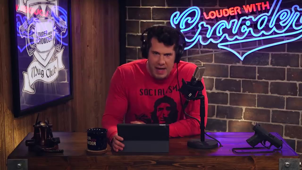 Steven Crowder, Louder with Crowder: Crowder closes, overcoming the ...