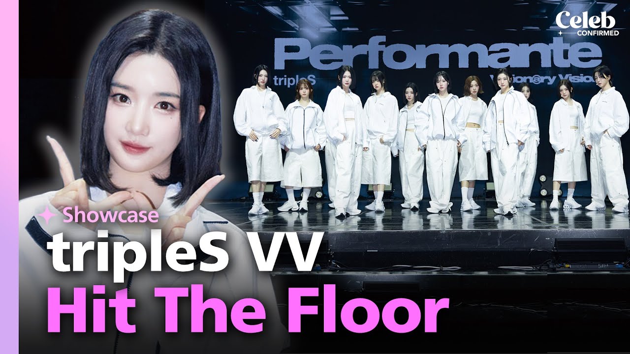 [SHOWCASE] tripleS Visionary Vision “Hit The Floor” live stage | 241023 ...