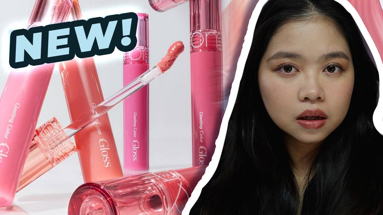 ROMAND Glasting Color Gloss | Before You Buy Them.... - YouTube