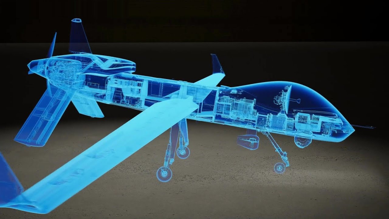 General Atomics Aeronautical - Gray Eagle 25M - YouTube
