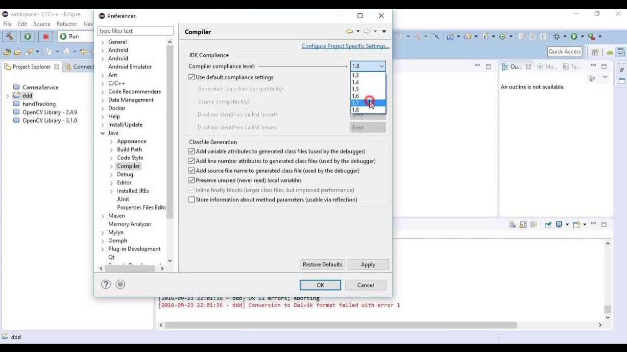 Resolve "Conversion to Dalvik format failed with error 1" - YouTube
