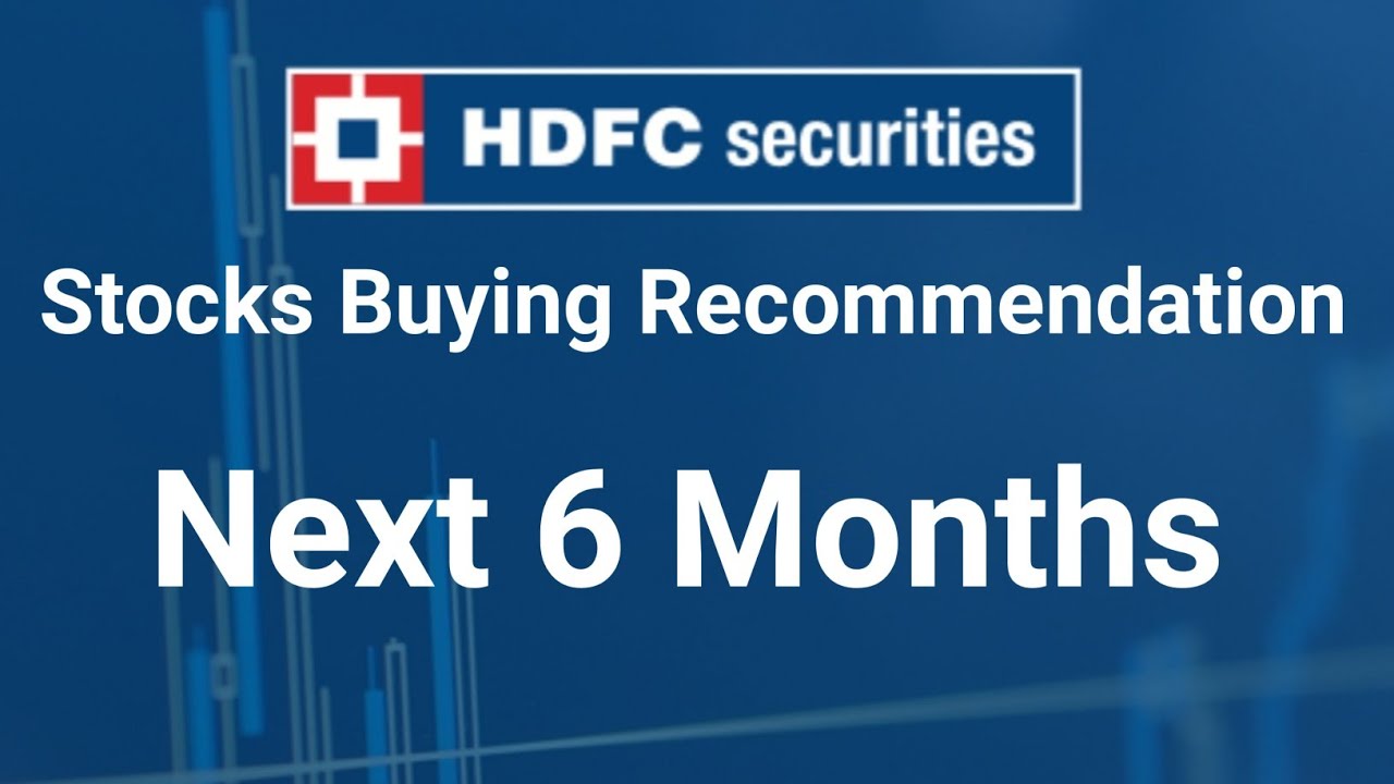 Fundamental Stocks Buying Recommendation from HDFC SECURITIES # ...