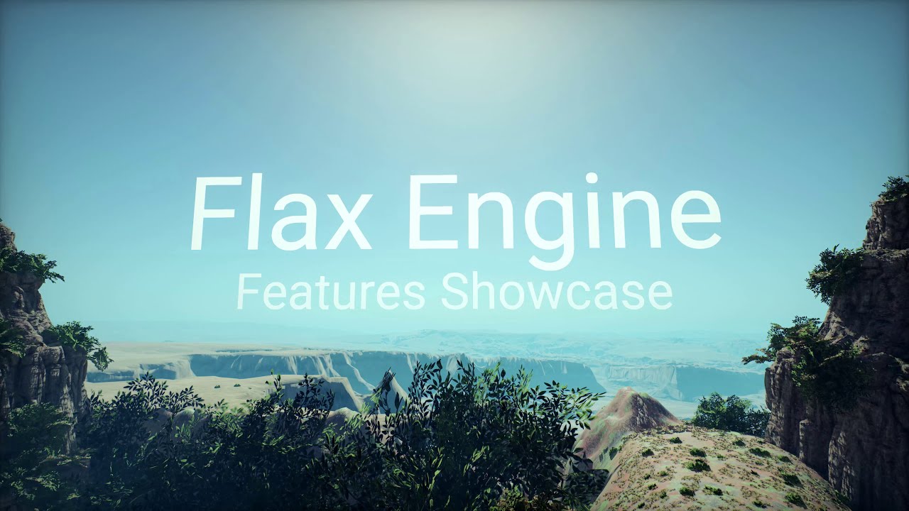 Flax Engine - Features Showcase - YouTube