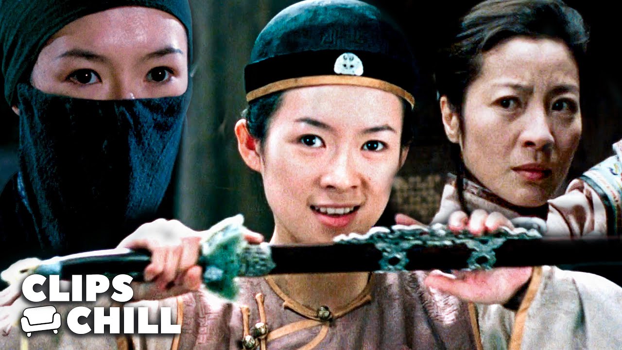The Best Fight Scenes From Crouching Tiger, Hidden Dragon - YouTube