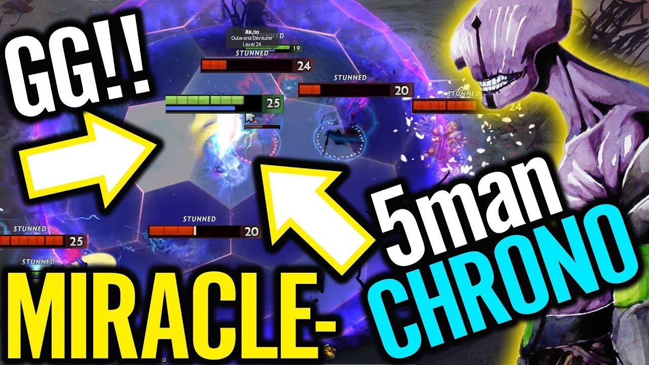 Best Chrono Gameplay Miracle x5 Chrono faceless void Dota 2 Pro - YouTube