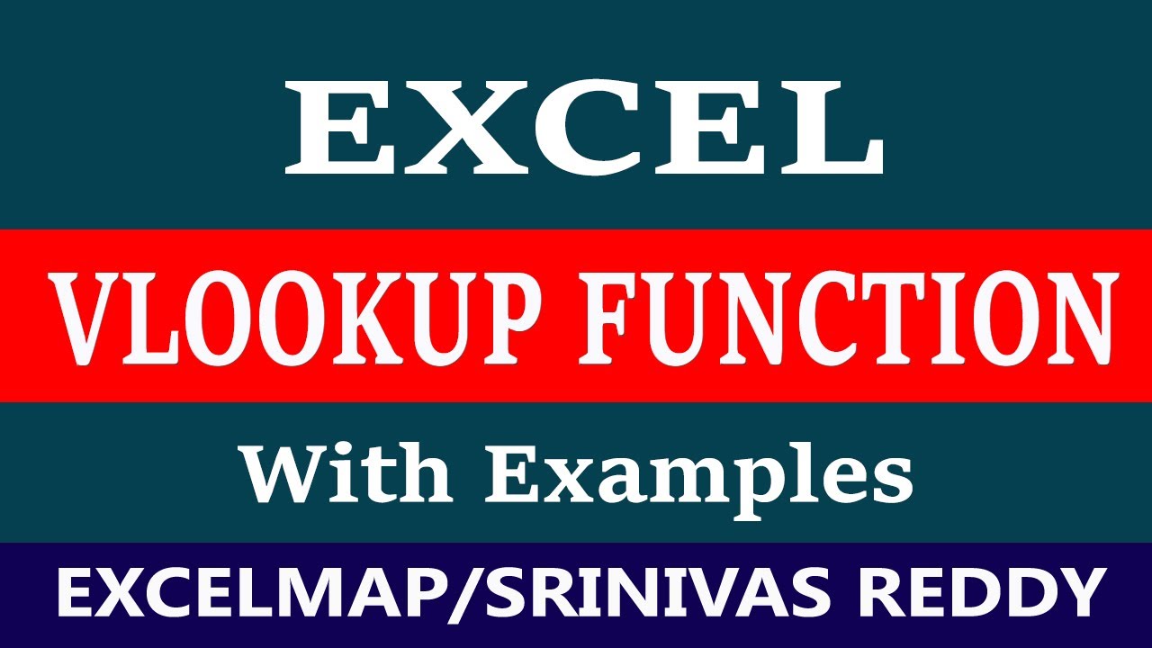 What is VLOOKUP Function in Excel With Examples | MS Excel Tutorial ...