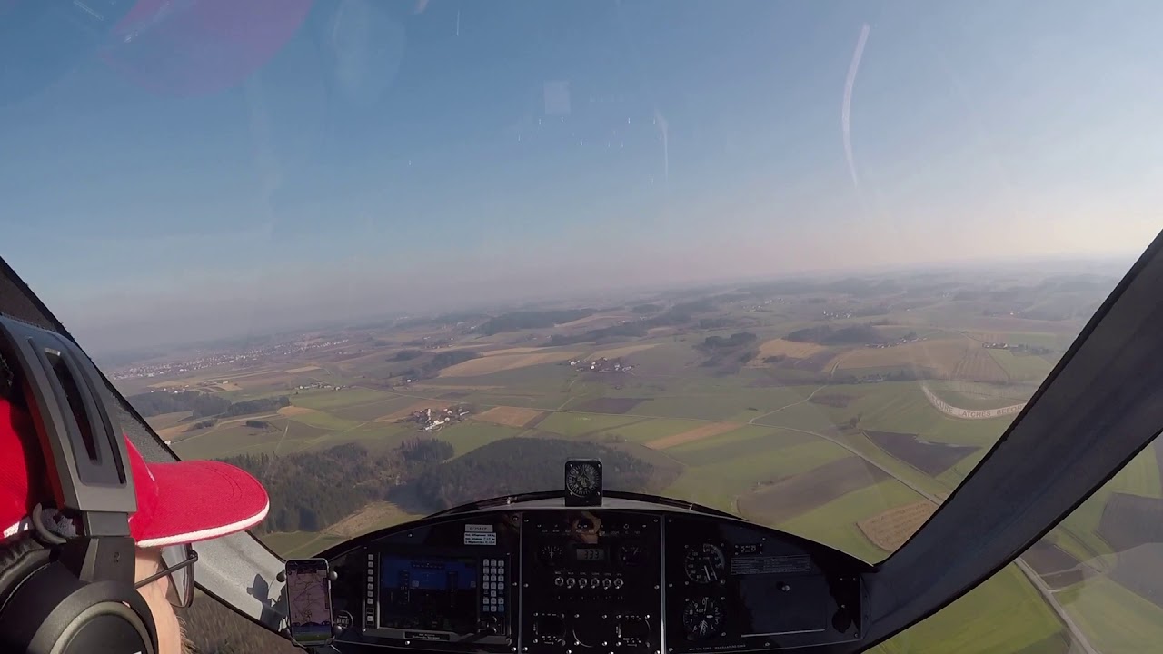 Magni M24 gyrocopter local flight EDML 20200207 - YouTube