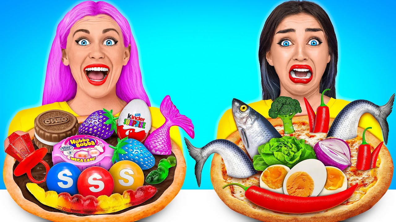 Pizza Dekorieren Challenge von Multi DO Food Challenge - YouTube