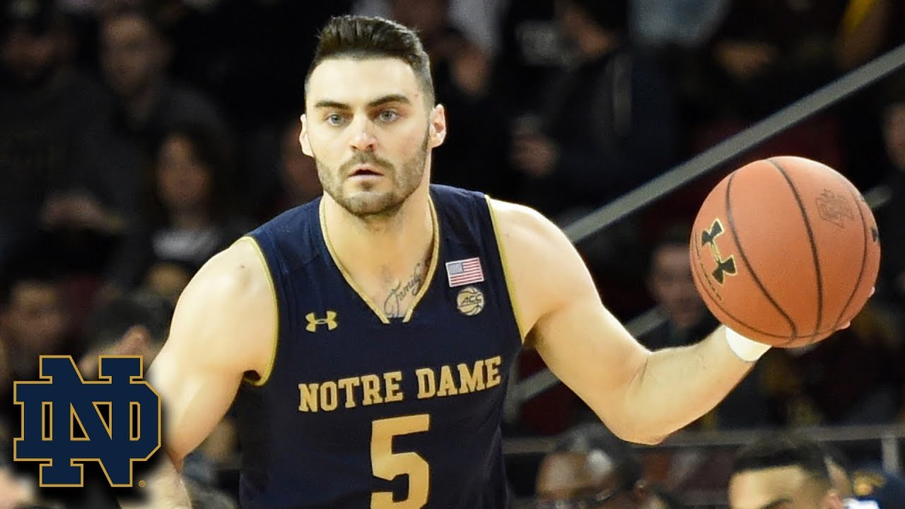 Matt Farrell Hits 10 3-Pointers, Ties Notre Dame Record vs. BC - YouTube