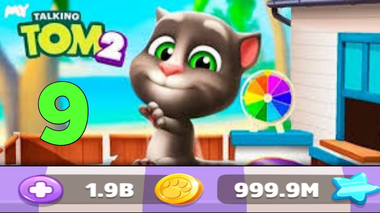 Tom made enjoy - Unlimited Money - Part 9 - My Talking Tom 2 - GAMEPLAY ...