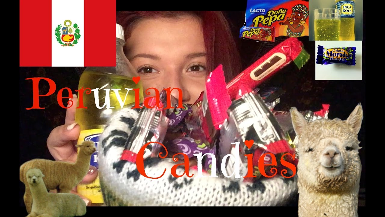 PERUVIAN CANDIES!! // JUSTINADAY - YouTube