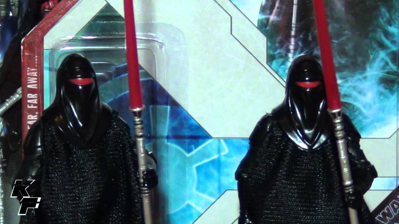 Star Wars Action Figure: Emperor's Shadow Guard - YouTube