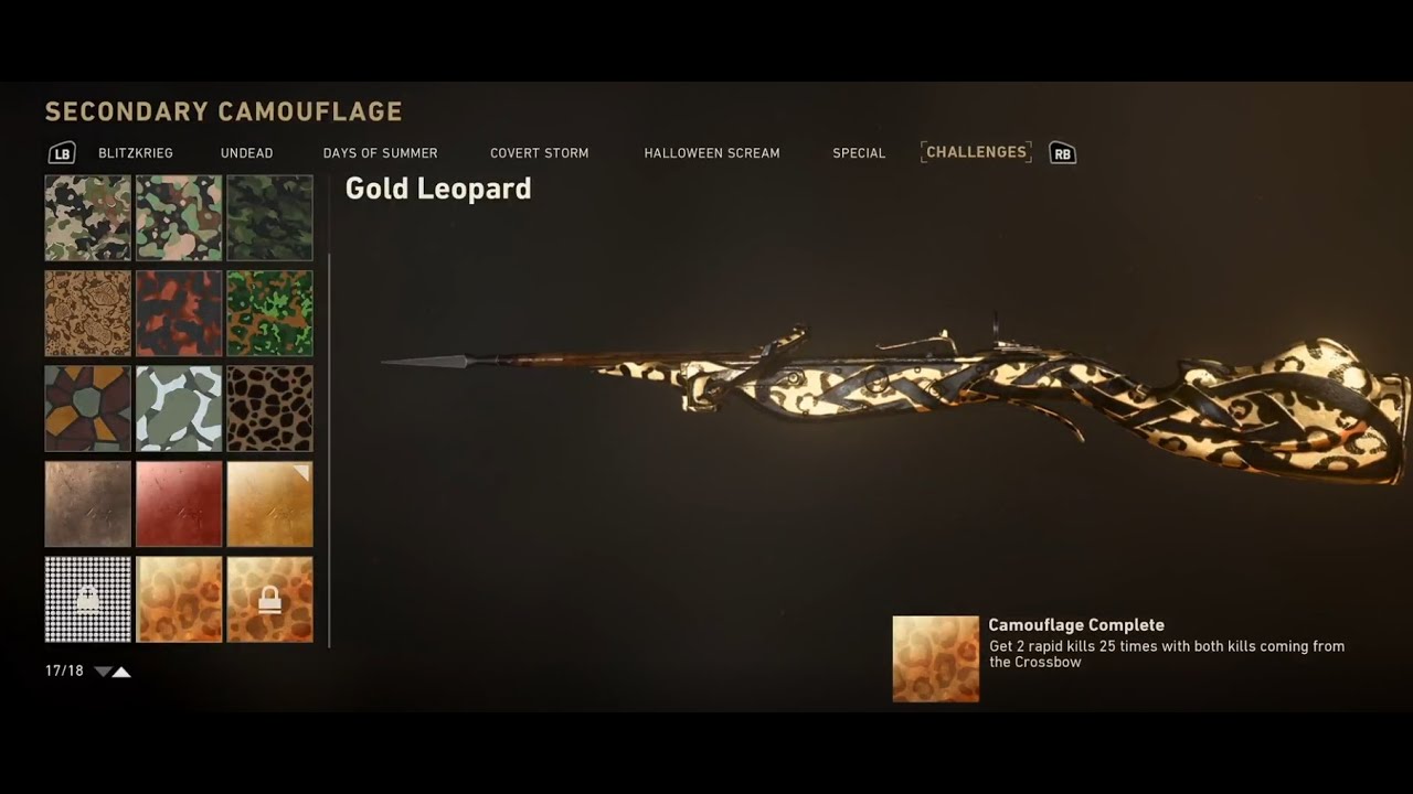 Unlocking Gold Leopard For the Crossbow Plus Some Supply Drops! - YouTube
