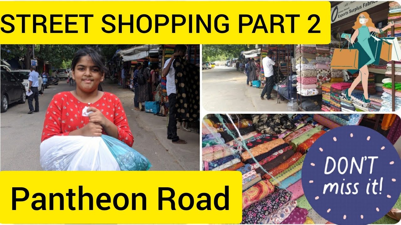 Pantheon Road Egmore Street Shopping | Pantheon Street Cloth Market ...