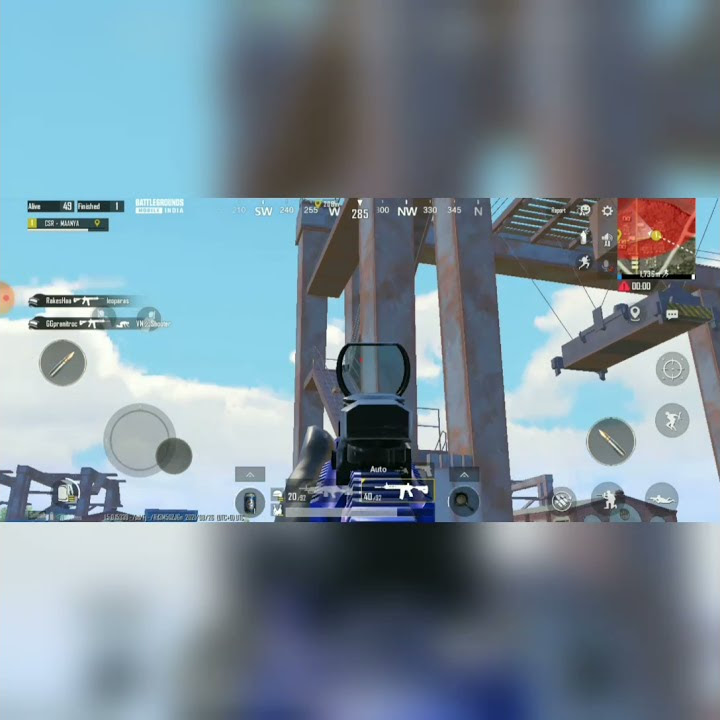 Easy Aim Assist Off 1v4 #Bgmi - YouTube