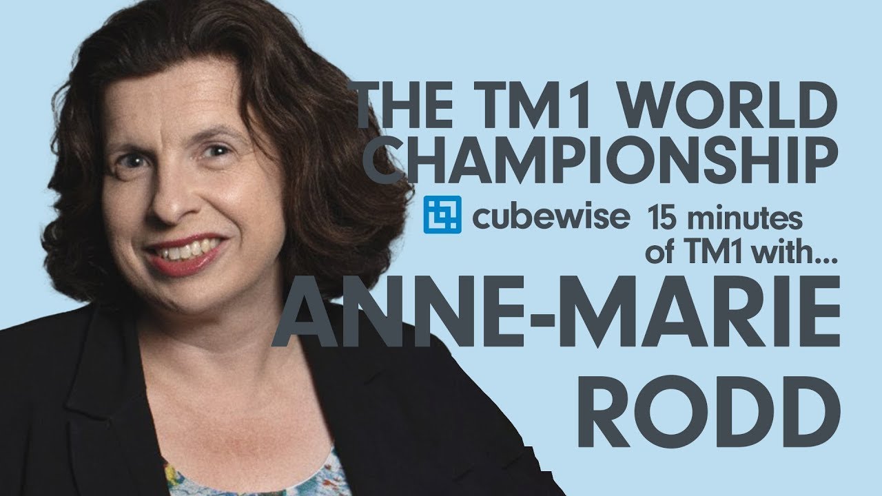 15 Minutes of TM1 with.. Anne-Marie Rodd - YouTube