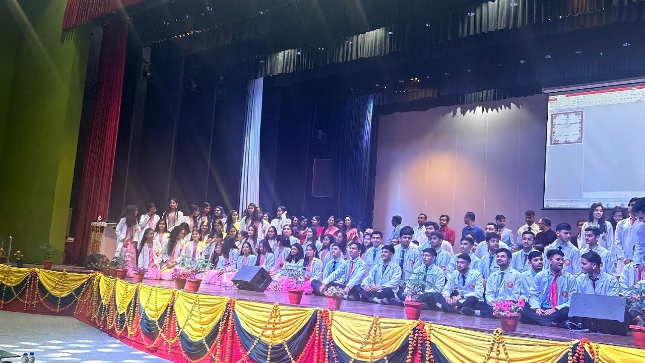 White coat ceremony at ESIC MEDICAL COLLEGE Alwar Rajasthan MBBS BATCH ...