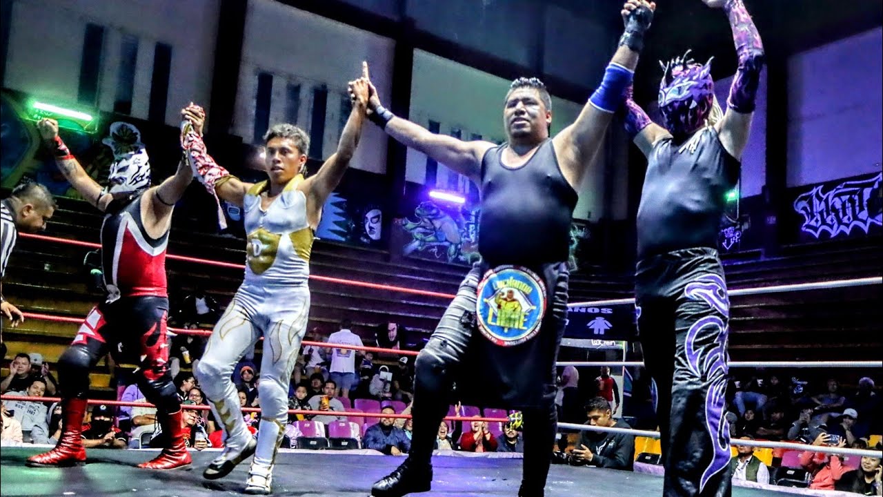 Dariux y Dragón Ross vs Josh Ríos y Mr. Chivo ARENA NEZA/INVASION INDY ...