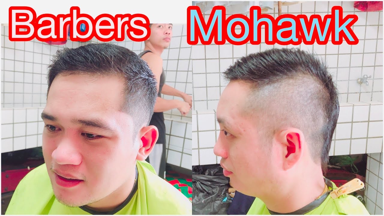 Modern haircut barbers and Mohawk haircut style 💈 - YouTube