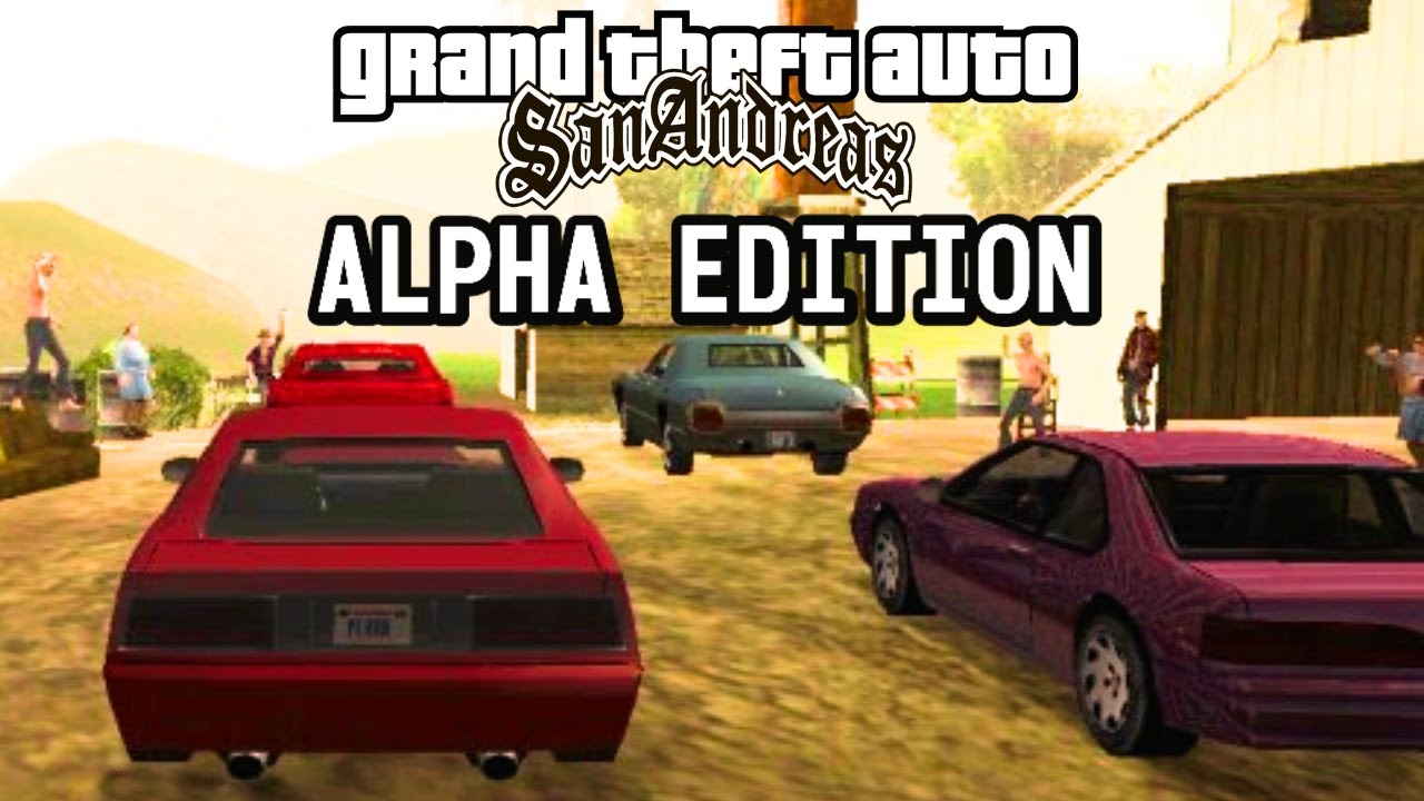 GTA San Andreas Alpha Edition Mission Wu Zi Mu - YouTube