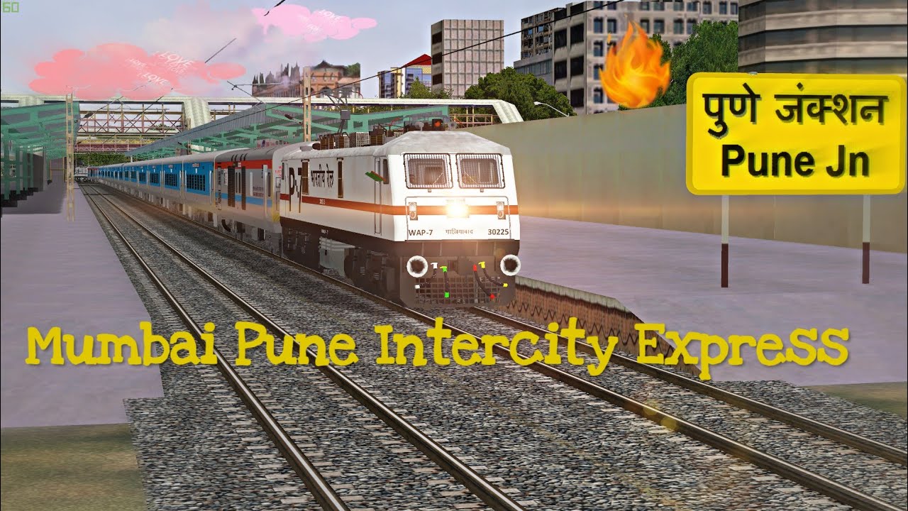 12127 - Mumbai Pune Intercity Express | Time Lapse | Full Journey - YouTube