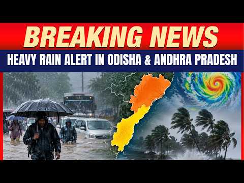 Heavy Rain Alert In Odisha & Andhra Pradesh | Deep Depression Crosses Andhra Coast | News9