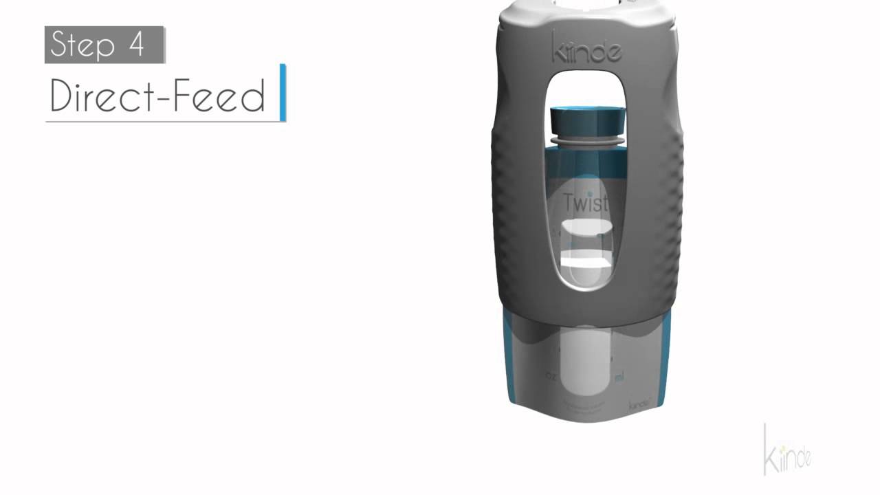 Kiinde Twist Direct-Pump Breastfeeding System - YouTube