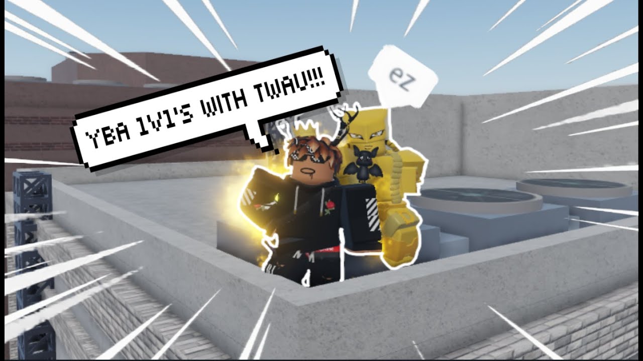 YBA 1v1's with The World Alternate Universe I Your Bizarre Adventure ...