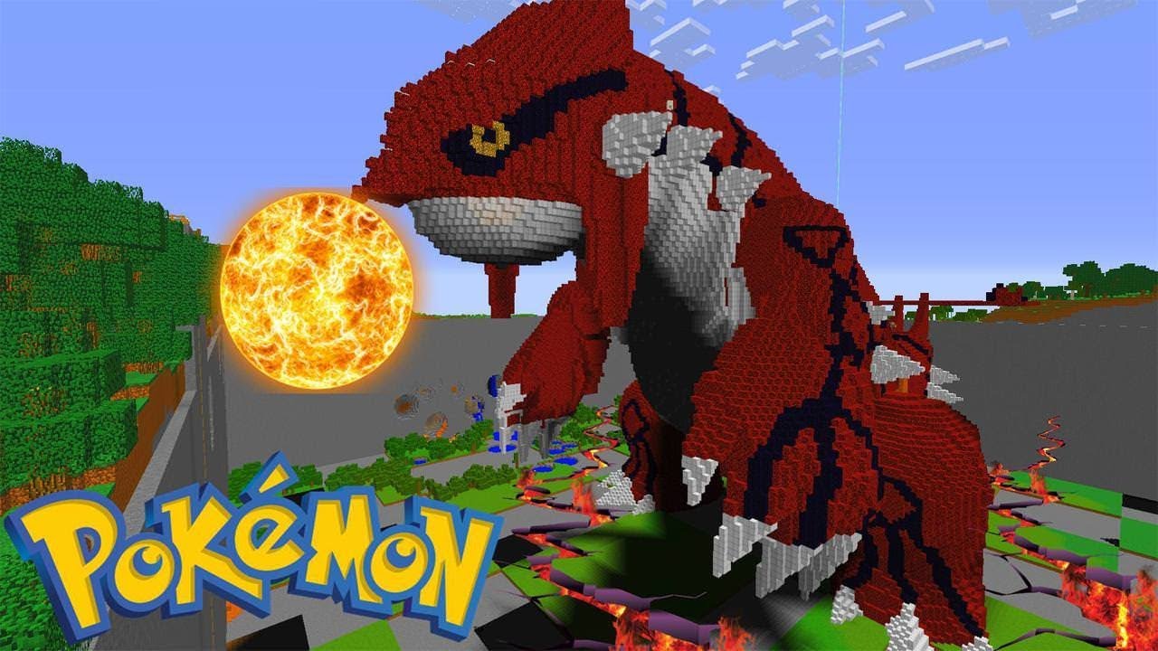MINECRAFT vs POKEMON - GIGA GROUDON PRIMAL ( Pixelmon Mod ) ‹ Wolff ...