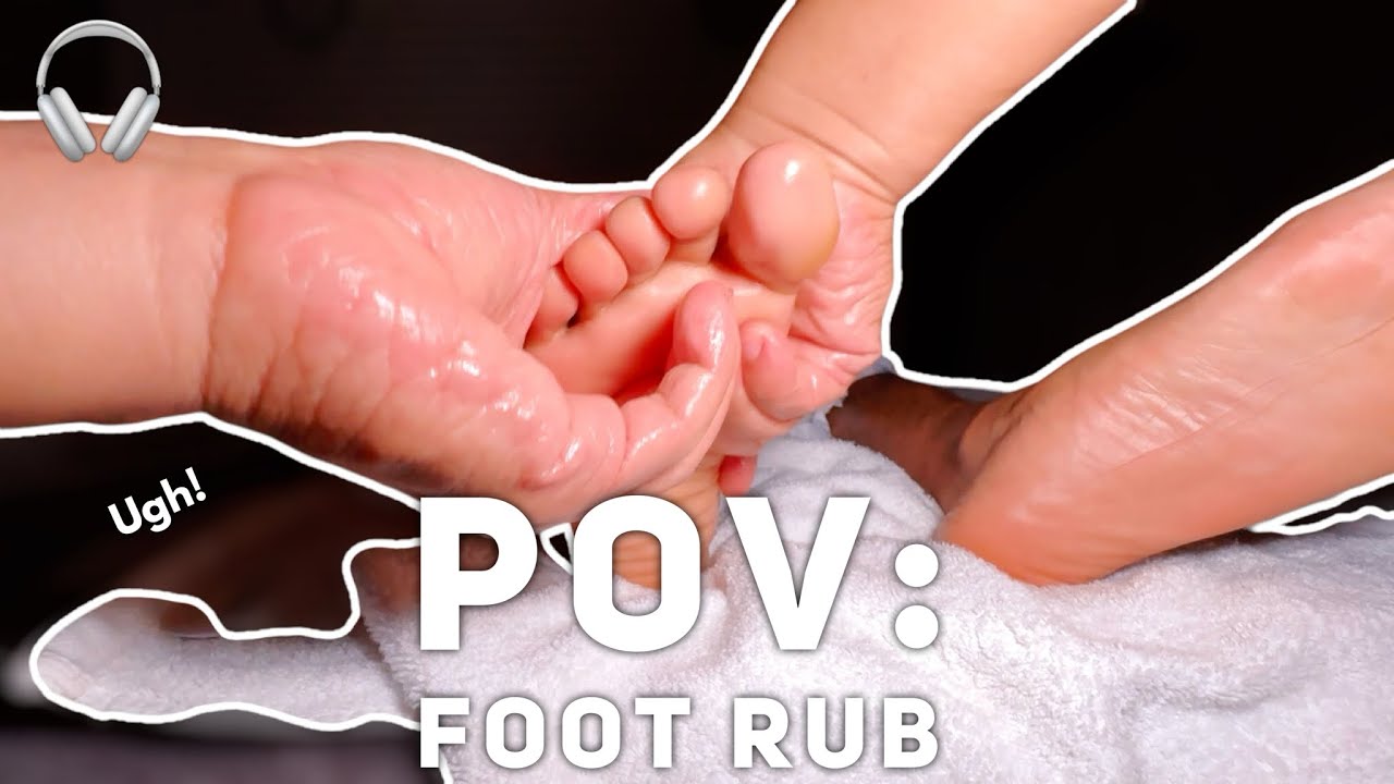 POV: This ASMR Foot Massage Will Melt You - YouTube