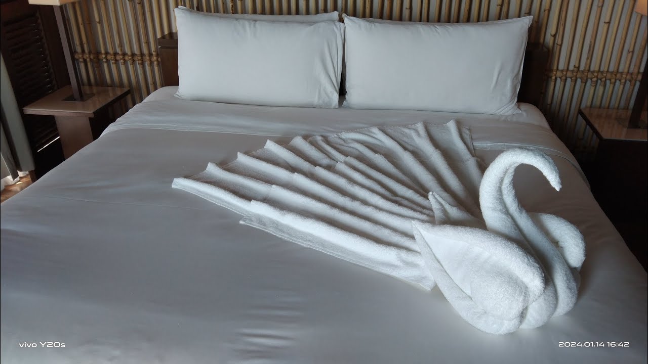 How To Make PIKOK/towel folding pikok /animal bed decorations - Vlog To ...